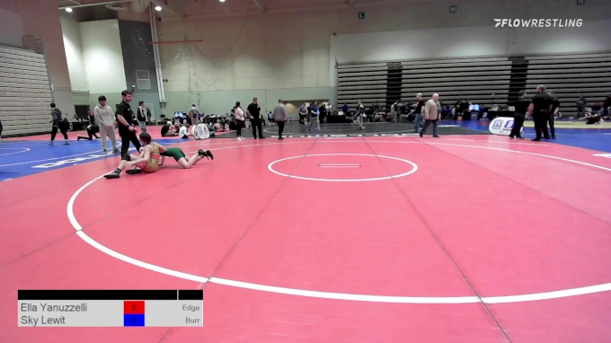 155A kg Rr Rnd 5 - Ella Yanuzzelli, Edge Wrestling vs Sky Lewit, Burr ...