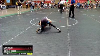 64 lbs Placement (4 Team) - Levi Sisler, Armory vs Dominic Rocco ...