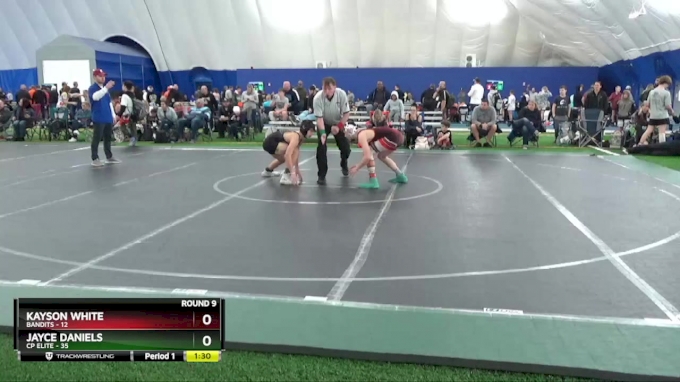 110 lbs Round 9 (10 Team) - Jayce Daniels, CP Elite vs Kayson White ...