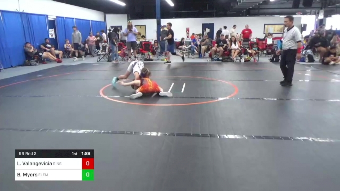 85 lbs Rr Rnd 2 - Luke Valangevicia, Ringgold vs Bryce Myers, Elemonators