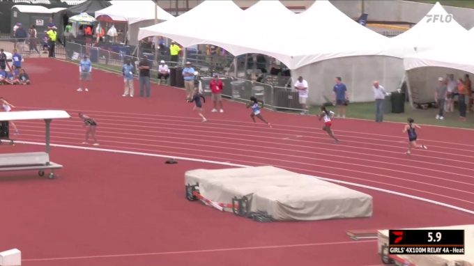 High School Girls' 4x400m Relay 4A, Finals