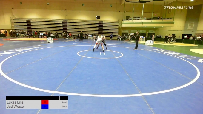 170A kg Rr Rnd 2 - Lukas Lins, Austria vs Jed Wester, Pinnacle Wrestling