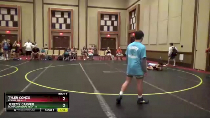 80 lbs Quarterfinals (8 Team) - Tyler Conzo, Revival Aqua vs Jeremy ...