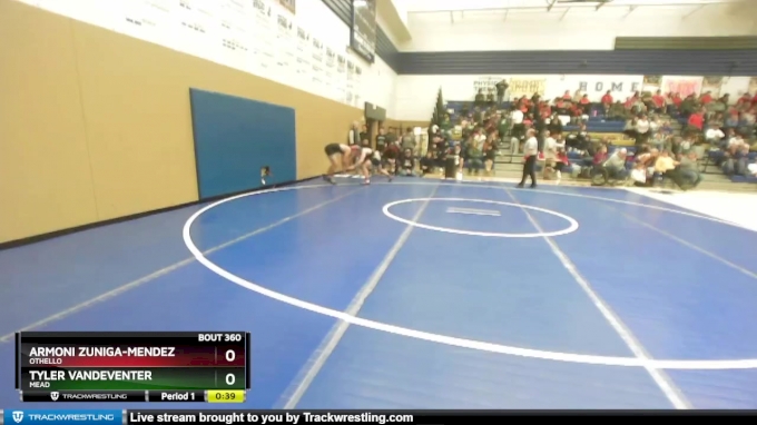 157 lbs Cons. Semi - Armoni Zuniga-Mendez, Othello vs Tyler Vandeventer ...