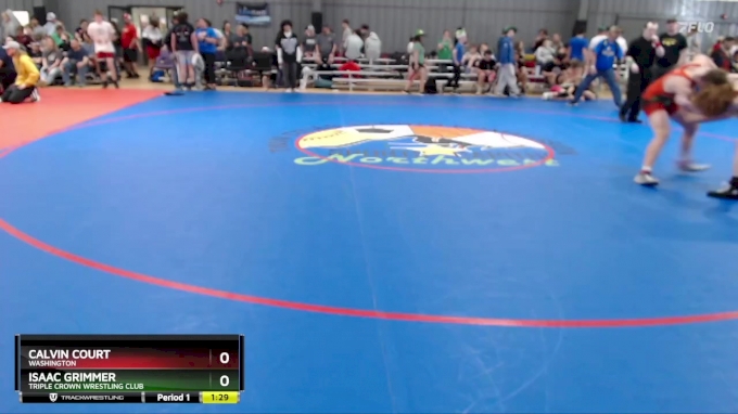 132 lbs Cons. Round 1 - Calvin Court, Washington vs Isaac Grimmer ...