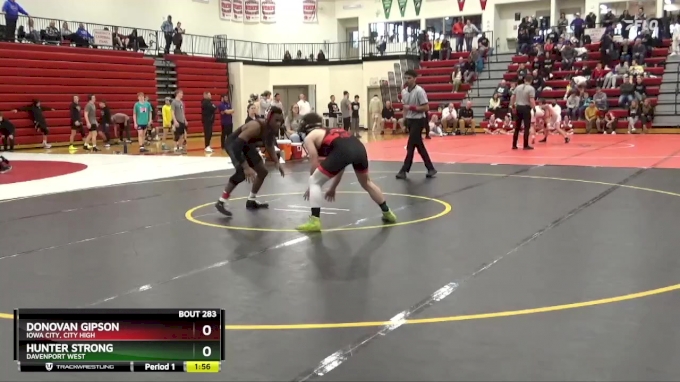 138 lbs 3rd Place Match - Donovan Gipson, Iowa City, City High vs ...