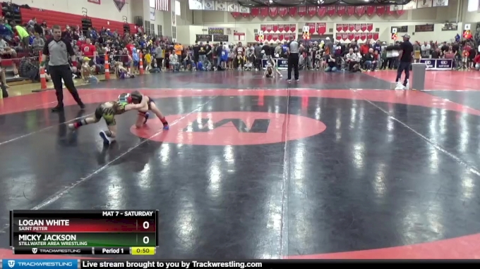 60 lbs Champ. Round 2 - Micky Jackson, Stillwater Area Wrestling vs ...