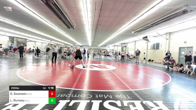 295 lbs 3rd Place - Dustin Swanson, New Holland vs Lewis Rumsey ...