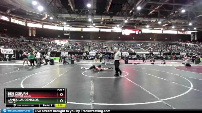 170 lbs Champ. Round 1 - Ben Coburn, Baker/Powder Valley vs James ...