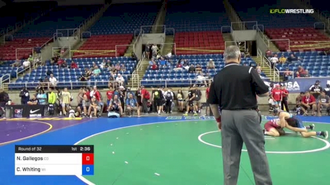 145 lbs Round Of 32 - Nicholas Gallegos, Colorado vs Clayton Whiting ...