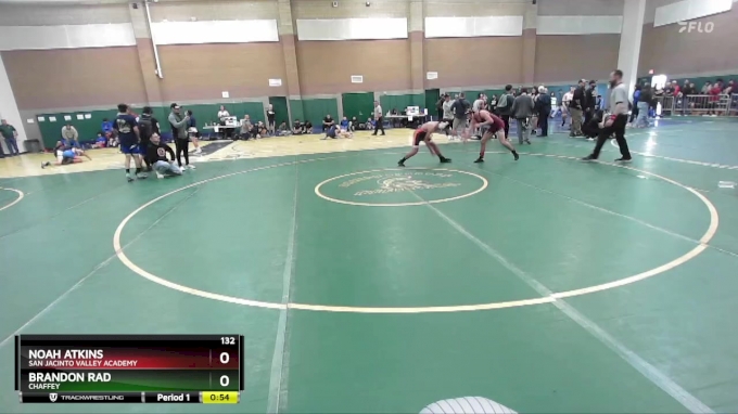 132 lbs Cons. Round 2 - Brandon Rad, Chaffey vs Noah Atkins, San ...