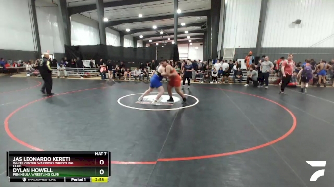 285 lbs Cons. Semi - Jas Leonardo Kereti, White Center Warriors ...