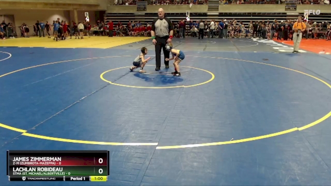 45 lbs Finals (8 Team) - Logan Nelson, STMA (St. Michael/Albertville ...