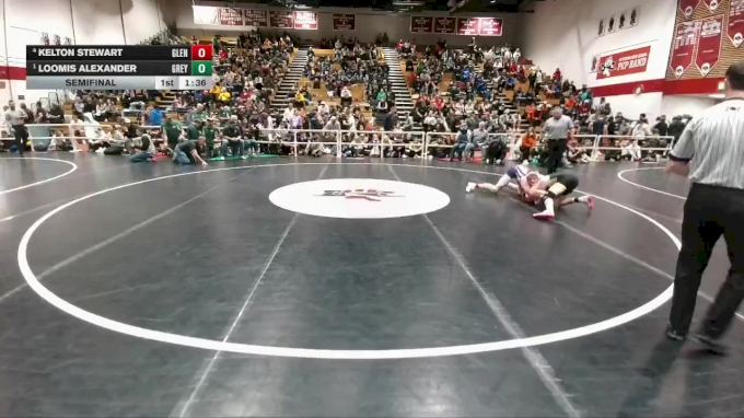 157 lbs Semifinal - Loomis Alexander, Greybull/Riverside vs Kelton ...