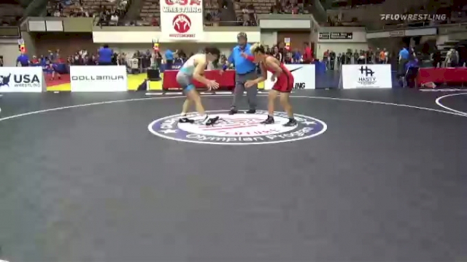 145 lbs Cons. Round 3 - Isaiah Hernandez, Trojan Jr Wrestling vs Brian ...