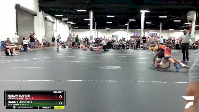 138 lbs Round 1 (4 Team) - Nadav Nafshi, Steller Trained Gold vs Danny ...