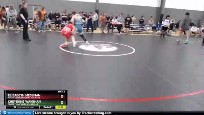 138 lbs Cons. Semi - Elizabeth Messman, Askeo International Mat Club vs ...