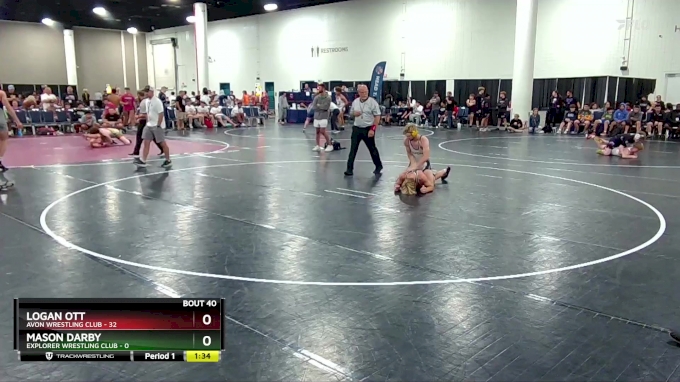 144 lbs Round 8 (10 Team) - Mason Darby, Explorer Wrestling Club vs ...