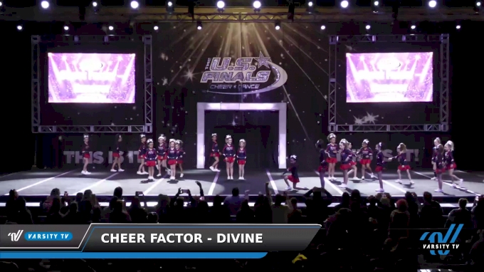 Cheer Factor - Divine [2022 L1.1 Mini - PREP 4/9/22] 2022 The U.S ...