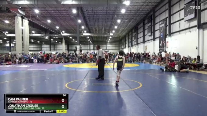 80 lbs Round 2 (4 Team) - Jonathan Crouse, GREAT BRIDGE WRESTLING CLUB ...