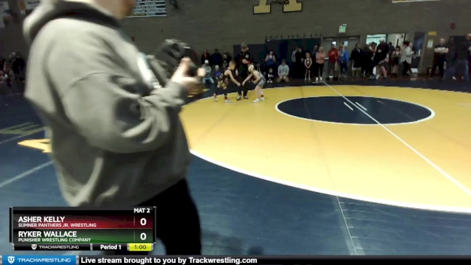 53 lbs Champ. Round 1 - Asher Kelly, Sumner Panthers Jr. Wrestling vs ...