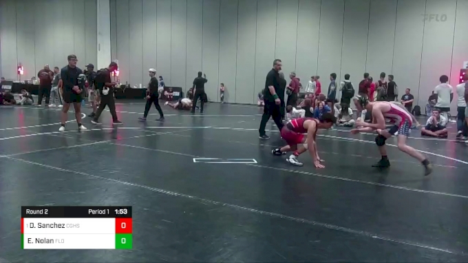 120 lbs Round 2 - David Sanchez, Cardinal Gibbons High School Wrestling ...