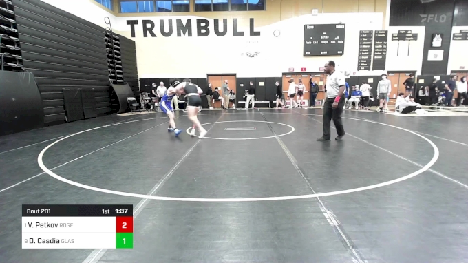 144 lbs Quarterfinal - Victor Petkov, Ridgefield vs Dante Casdia ...