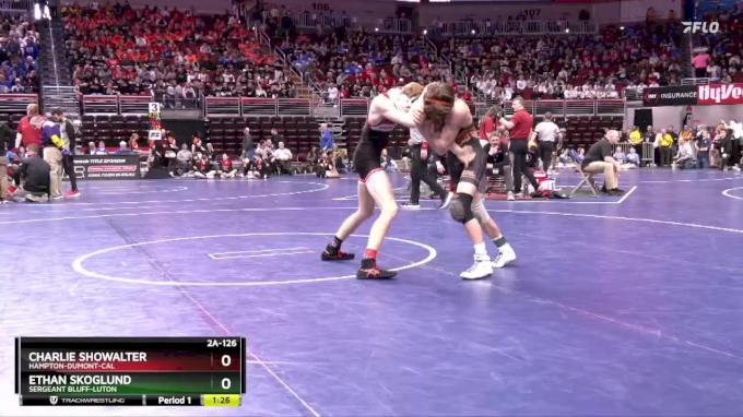 2A-126 lbs Champ. Round 2 - Ethan Skoglund, Sergeant Bluff-Luton vs ...