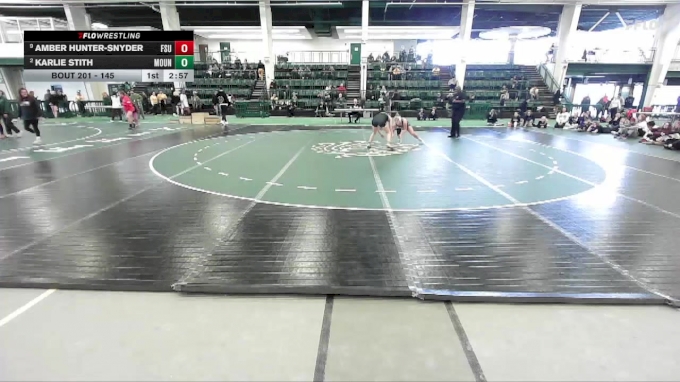 145 lbs 1st Place Match - Amber Hunter-Snyder, Frostburg State vs ...