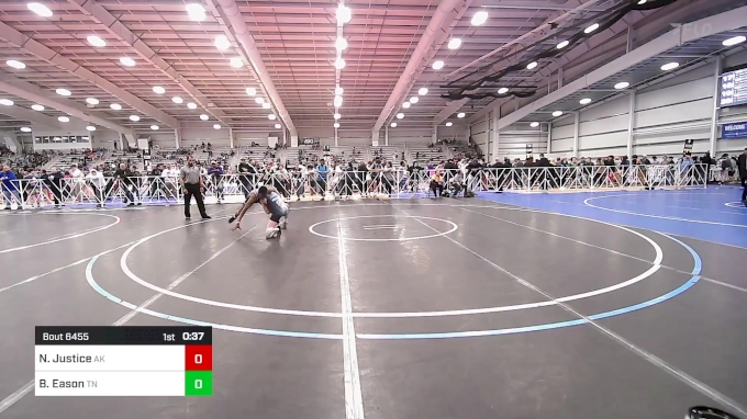 106 lbs Consi Of 32 #1 - Noah Justice, AK vs Braxton Eason, TN