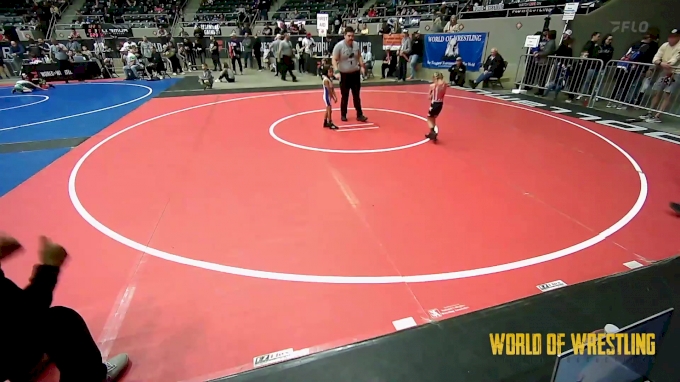 37 lbs 3rd Place - Piper Norrell, Tuttle Wrestling vs Isaiah Meza ...