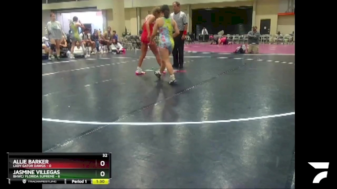 110 lbs Placement (4 Team) - Jasmine Villegas, BHWC/ Florida Supreme vs ...