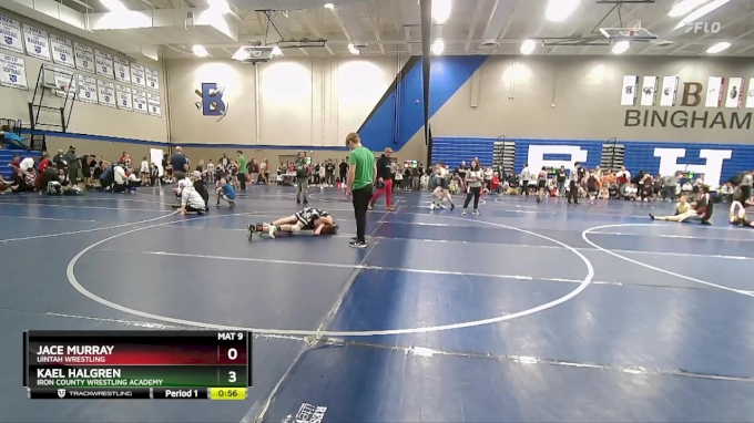 92 lbs Quarterfinal - Jace Murray, Uintah Wrestling vs Kael Halgren ...