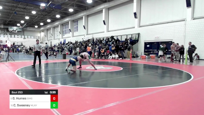 175 lbs Consi Of 8 #1 - Griffin Humes, Simsbury vs Caleb Sweeney, Maloney