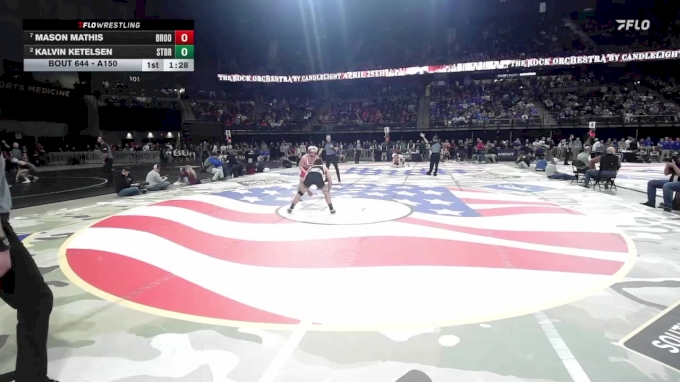 Quarterfinal - Mason Mathis, Brookings vs Kalvin Ketelsen, Sturgis Brown