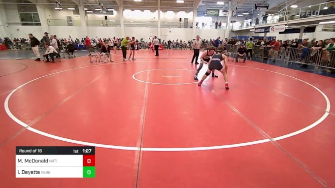 130 lbs Round Of 16 - Maxwell McDonald, Natick vs Izaiha Deyette, Vergennes