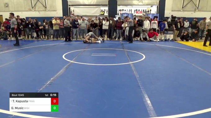 121 lbs Consy 7 - Ty Kapusta, Franklin Regional vs Greyson Music ...