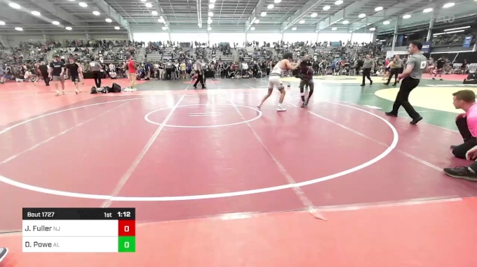 145 lbs Quarterfinal - Jonathan Fuller, NJ vs Daishun Powe, AL