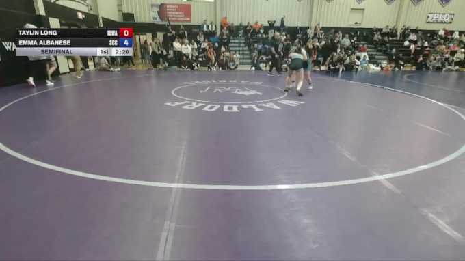 117 Open Semifinal - Taylin Long, Unattached vs Emma Albanese, Southeast CC