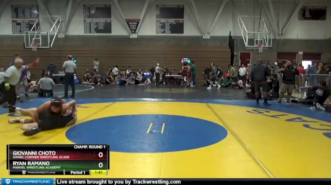 133 lbs Champ. Round 1 - Giovanni Choto, Daniel Cormier Wrestling Acade ...