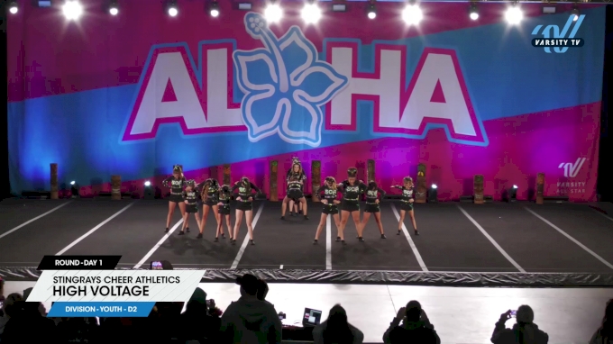 Stingrays Cheer Athletics - High Voltage [2025 L1 Youth - D2 Day 1 ...