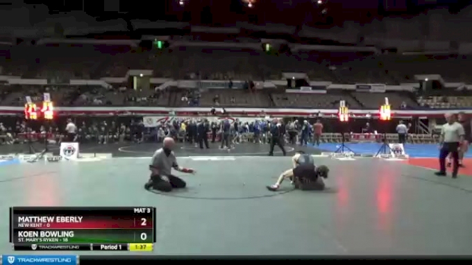 126 lbs 4th Wrestleback (16 Team) - Matthew Eberly, New Kent vs Koen ...