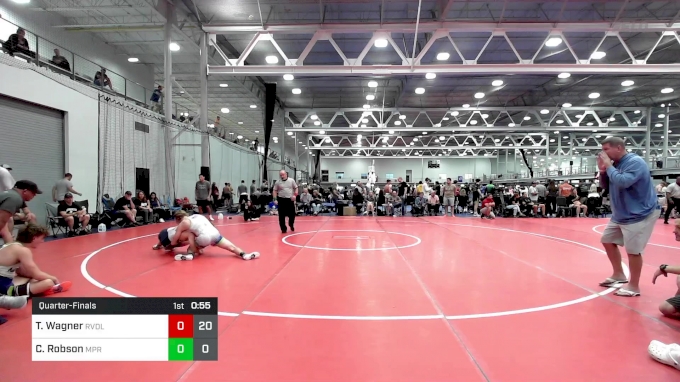 134 lbs Quarterfinal - Trey Wagner, Revival Elite vs Charlie Robson, MPR
