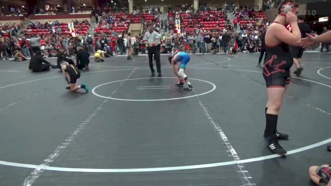 72 lbs Champ. Round 2 - Alex Hall, Greater Heights Wrestling vs Trevor ...