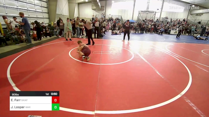 90 lbs Rr Rnd 1 - Ethan Farr, Skiatook Youth Wrestling 2022-23 vs Jason ...