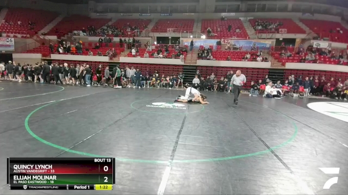 150 lbs Quarters & 1st Wb (16 Team) - Quincy Lynch, Austin Vandegrift ...