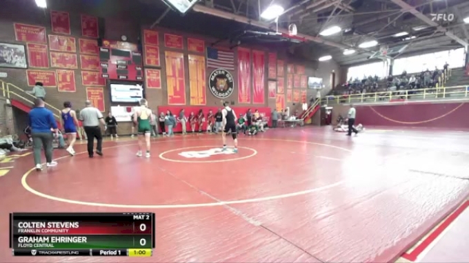 138 lbs Cons. Round 4 - Graham Ehringer, Floyd Central vs Colten ...