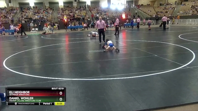 45 lbs Quarterfinal - Daniel Wohler, Higher Calling Wrestling Club vs ...