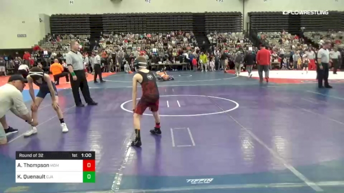 73 lbs Round Of 32 - Ashton Thompson, Mason-Dixon Mat Hawgs vs Kane ...