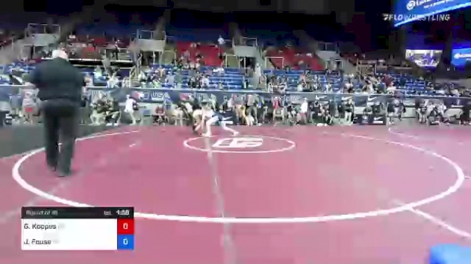 127 lbs Round Of 16 - Gabrielle Koppes, Kansas vs Jordyn Fouse ...